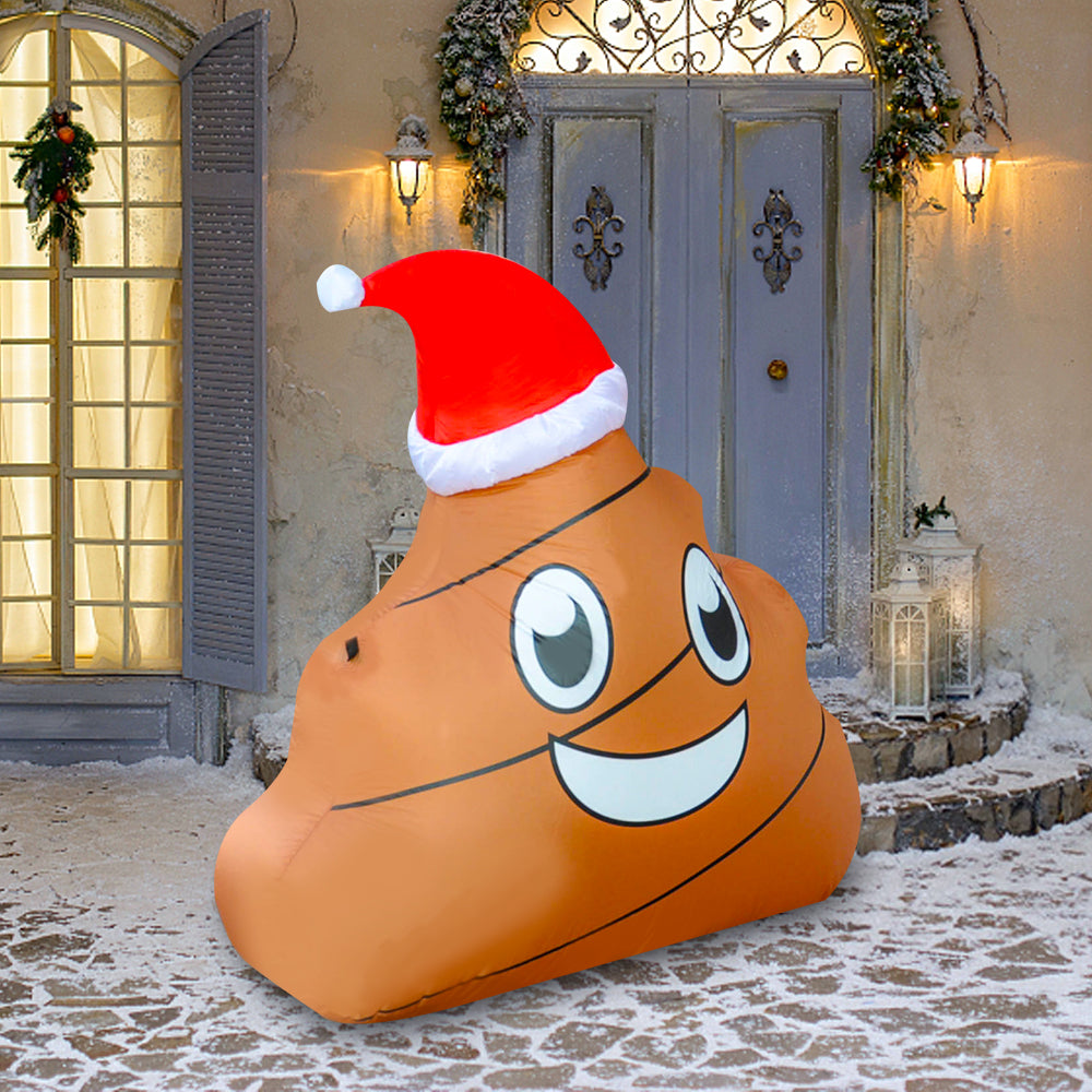 5Ft Seasonblow Inflatable Christmas Poop – SeasonBlow